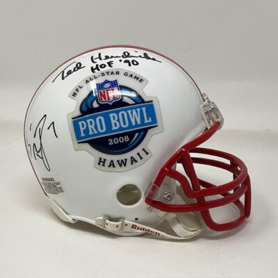 NFL 2008 Pro Bowl 3X Signed Roethlisberger, Hendricks, Okoye Mini ...