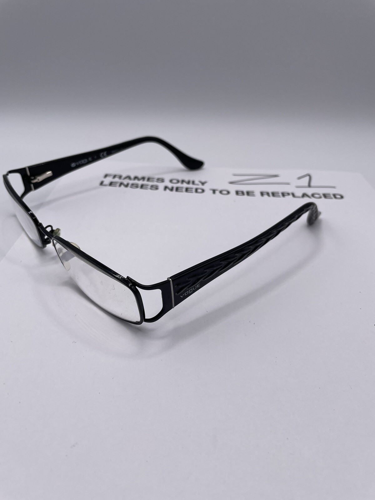 VOGUE VO 3910 352 53/17/135 BLACK FLEX HINGW EYEGLASSES 1068 | eBay