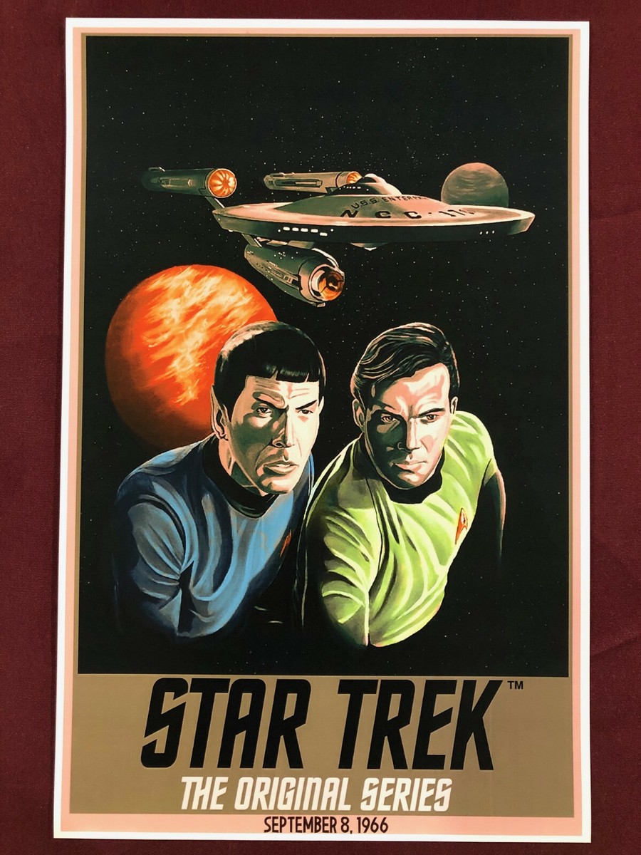Star Trek Original Series Posters Star Trek 25th Anniversary 1991