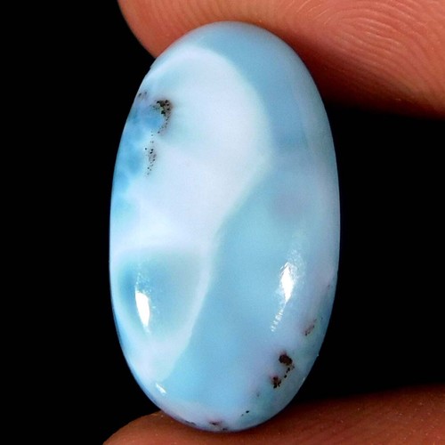Natural FABULOUS Larimar (pectolite) 12,75 ct. Pietra preziosa ovale ...