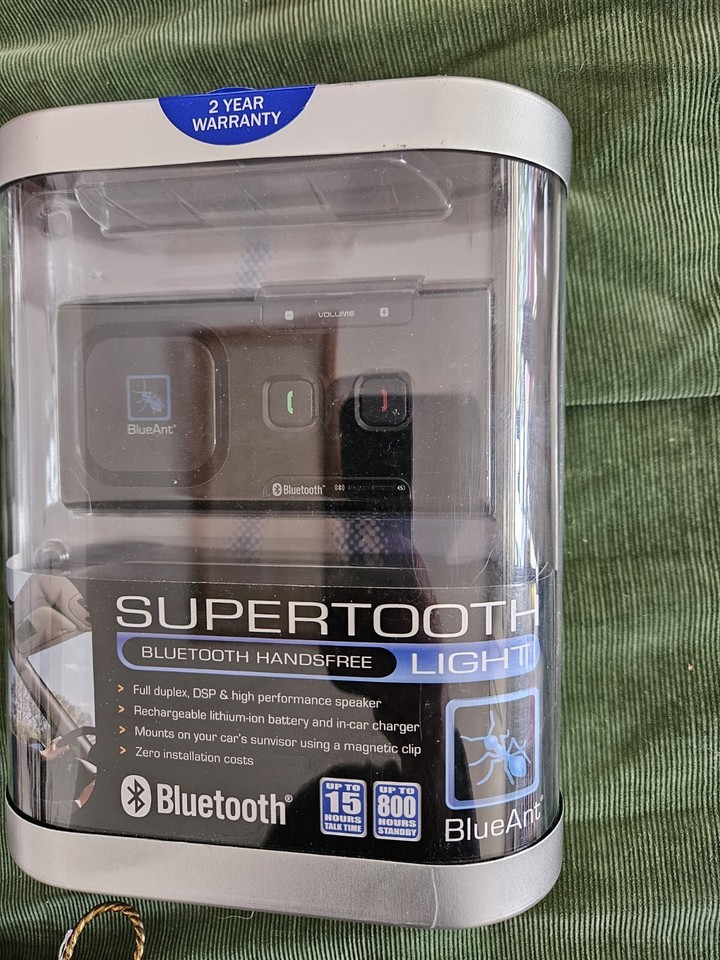 Blueant Supertooth Bluetooth Handsfree Light Bluetooth Super Tooth | eBay