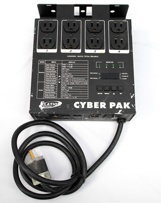 Elation CyberPak 4-Ch Dimmer Chase/Midi Light Controller CYBER PAK PACK ...