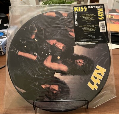 Kiss Crazy Nights Picture Disc Lp Pic Hype Sticker 832 903 1Q1 Mercury ...