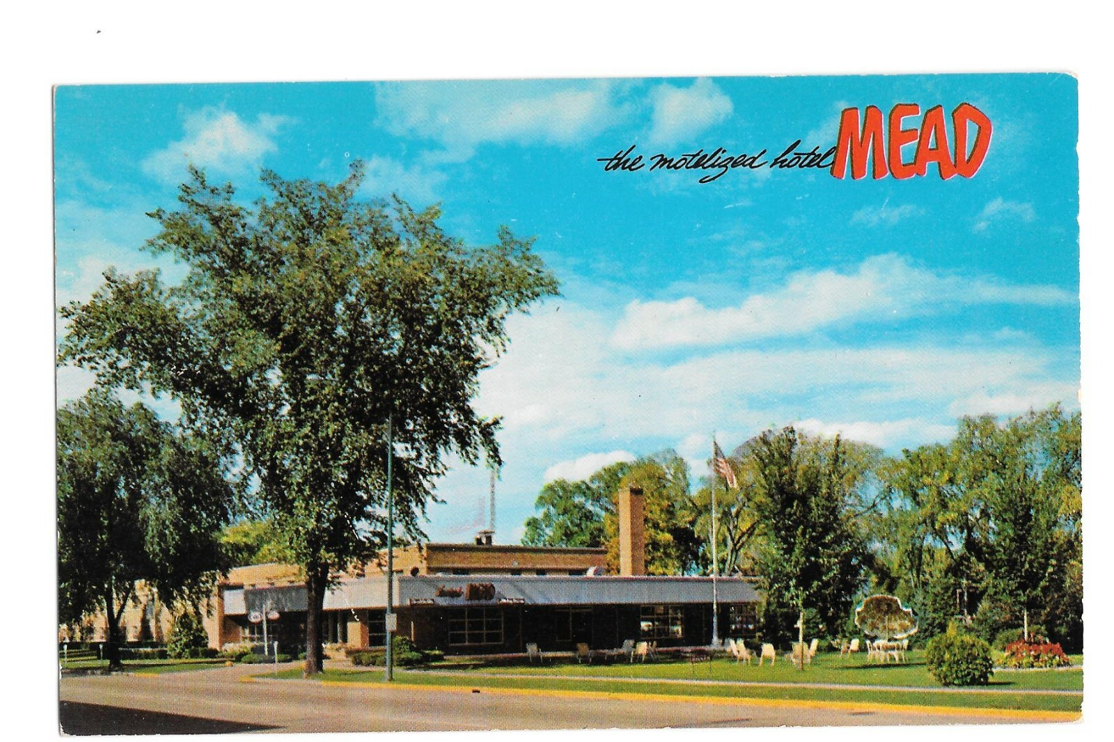 Postcard Hotel Mead Wisconsin Rapids, WI Curteichcolor | eBay