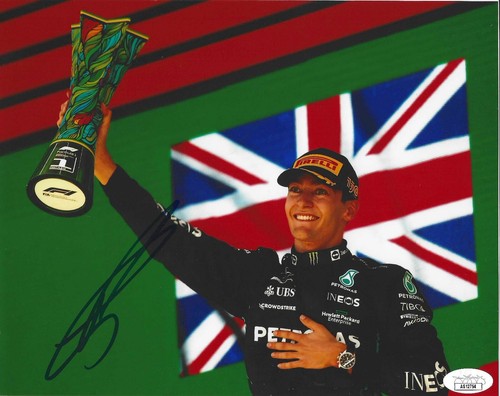 GEORGE RUSSELL SIGNED AUTOGRAPH 8X10 PHOTO MERCEDES AMG FORMULA ONE F1 ...