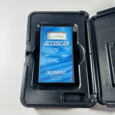 DELMHORST INSTRUMENT ACCUSCAN MULTI PURPOSE MOISTURE METER FOR WOOD ...
