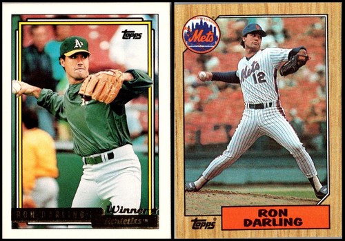 Topps Ron Darling (2) Card Lot - UNIQUE FIND – ONE OF A KIND | eBay