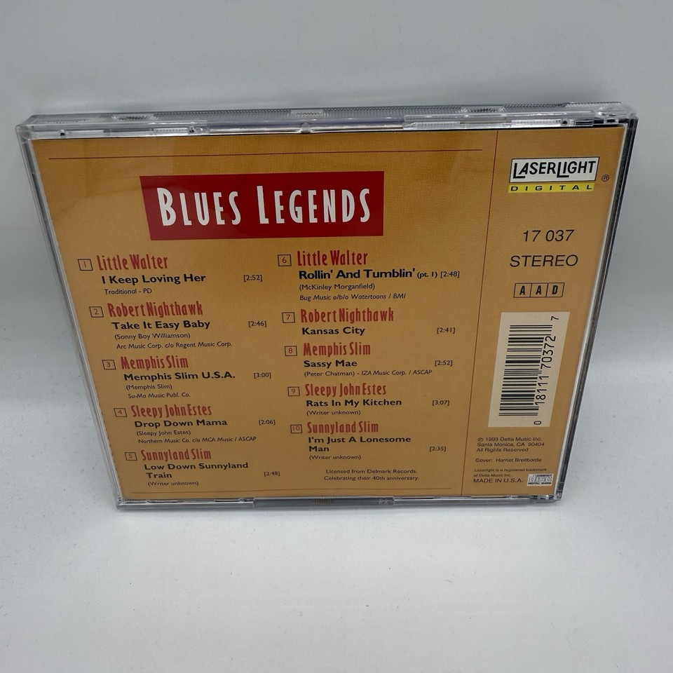 Blues Legends [CD] Little Walter | eBay