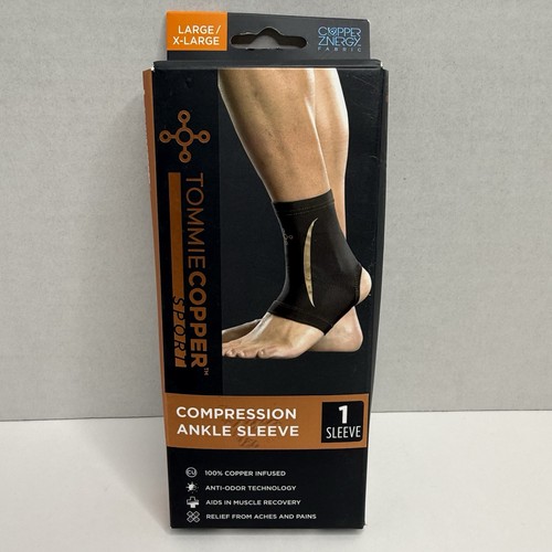 Tommie Copper Sport Compression Ankle Sleeve L/XL Copper Infused | eBay
