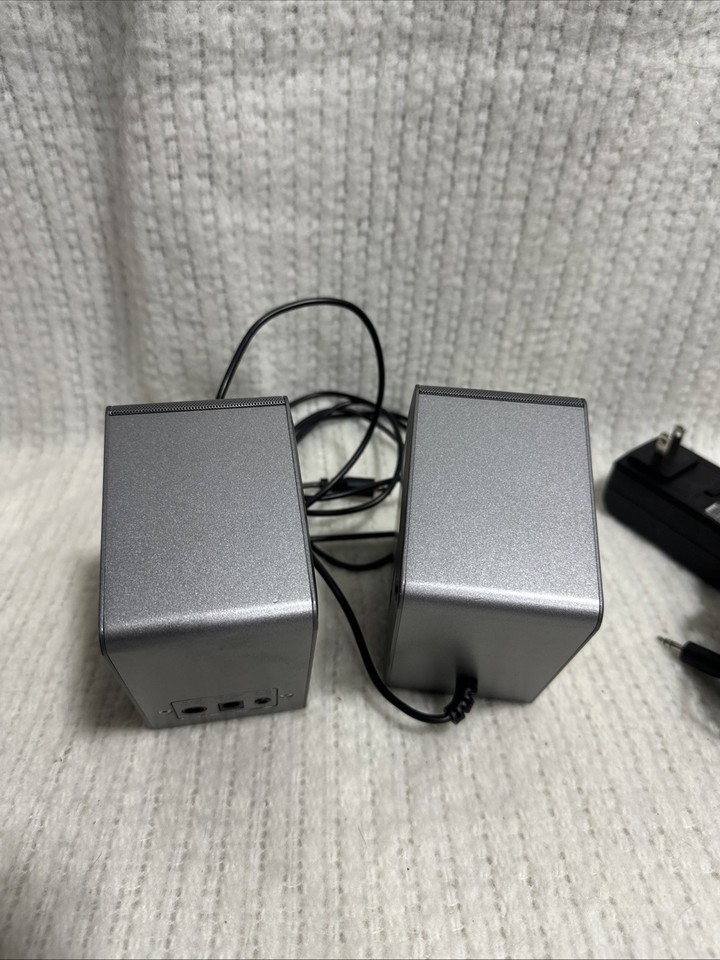 Bose Computer Music Monitor Computer Speakers Desktop PC Silver | eBay