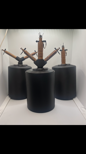 X3 WW2 militaria German S-35 Mine Reenactment Prop ‘ Bouncing Betty ...