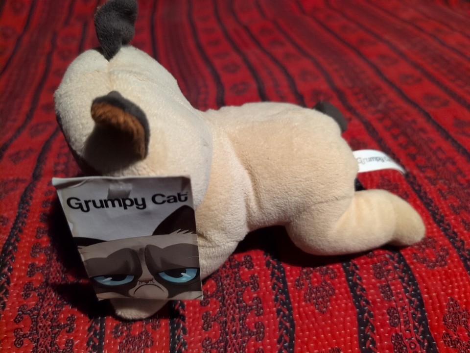 Grumpy Cat Plush FREE SHIPPING Toy Factory New w Tag | eBay