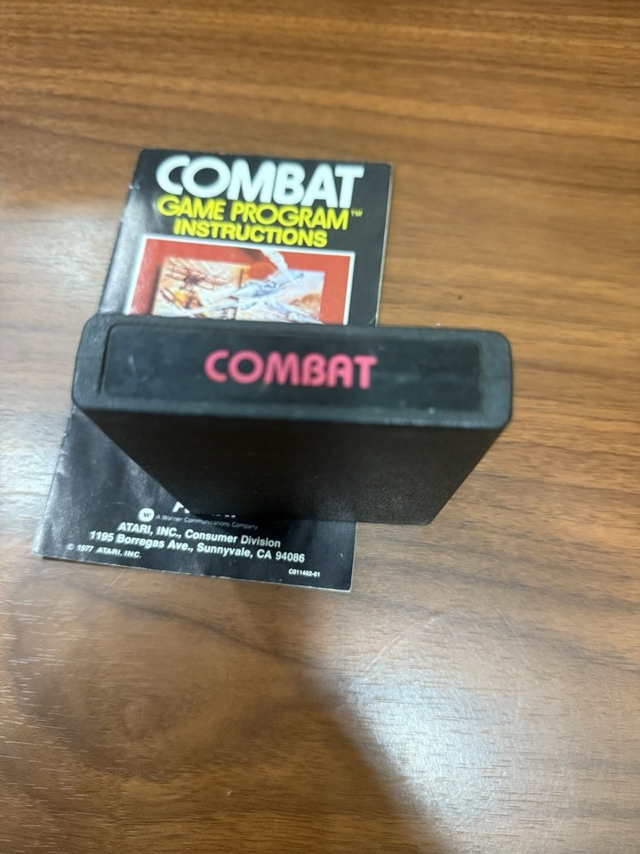COMBAT - ATARI 2600 GAME WITH BOOKLET | eBay