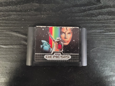 Michael Jackson's Moonwalker for Sega Genesis Cart Good Shape ...