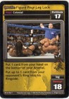 WWE: Figure Four Leg Lock [Played] card type Hold Raw Deal Wrestling ...