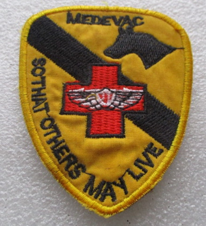 1st CAVALRY DIVISION MEDEVAC 18 SO OTHERS MAY LIVE VIETNAM WAR VINTAGE ...
