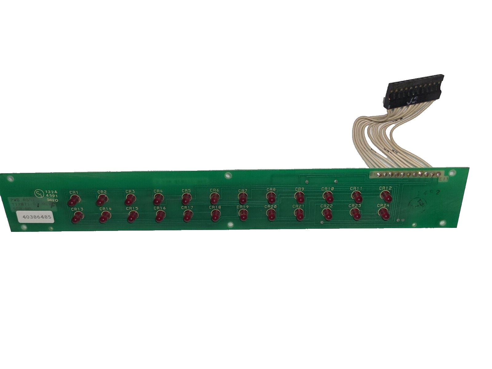 Veeder-Root/Gilbarco T12071-G1 LED BOARD 12 POSITION 2 ROWS For Transac ...