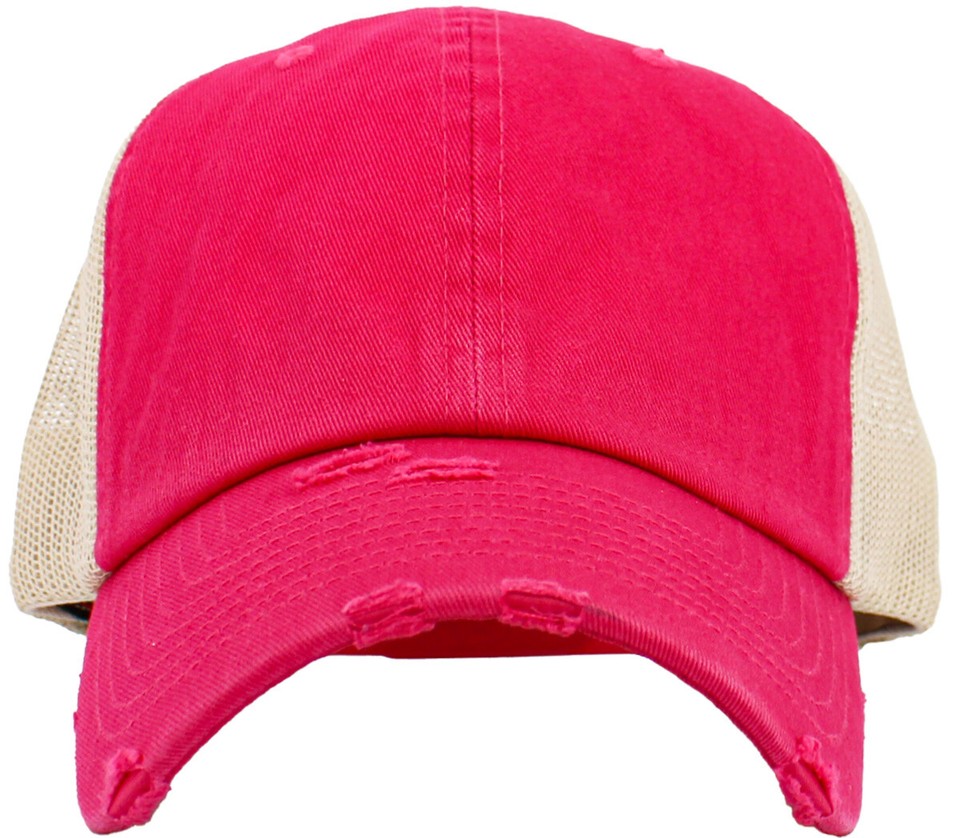 Vintage Distressed Mesh Back Dad Hat Baseball Cap Unconstructed | eBay