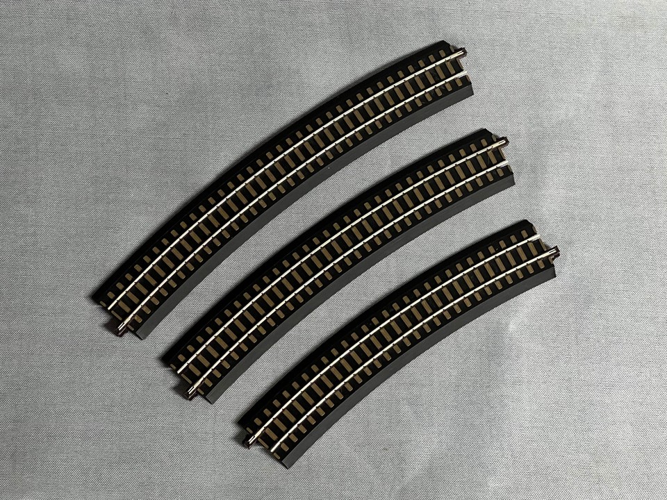 Mainline Railworks HOn3 Sectional Curve Track - Blackstone ProTraxx ...