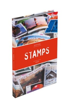 Stamp Collection Stockbook Album 9x12 32 Black Page Collector Gift A4 ...