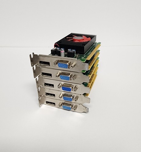 LOT OF 5 DELL AMD RADEON R5 430 1GB GDDR5 PCIEXPRESS 3.0 VGA DP VIDEO ...