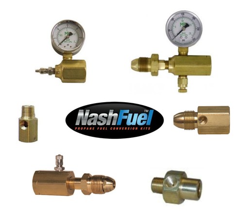 Propane Pressure Test Tools Tap NPT FPT POL Test Block Gauge Schrader ...