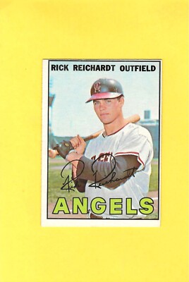 1967 Topps #40 Rick Reichardt California Angels Near MINT | eBay
