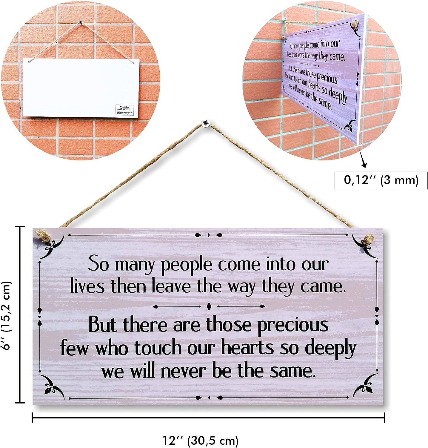 so Many People Come into Our Lives | Home Decorative Sign, Homage to ...