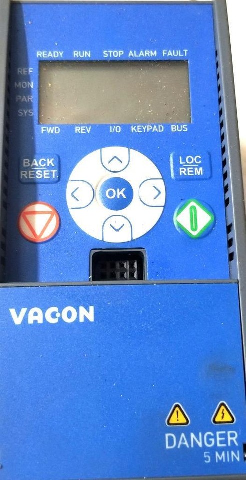 Vacon VACON0020-3L-0002-2+EMC2+QPES Power Conversion Equipment 208 ...