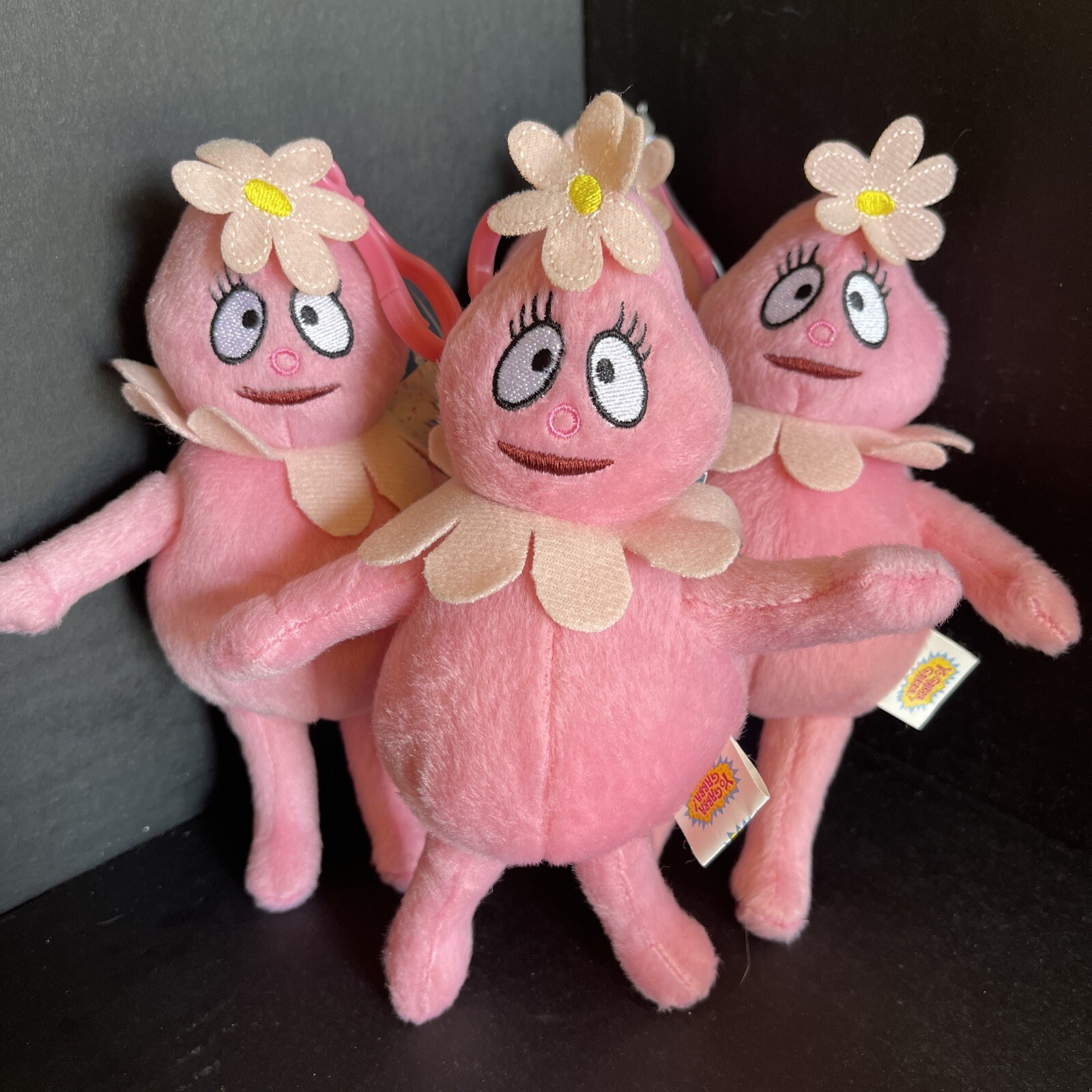 Yo Gabba Gabba FOOFA Pink Plush Doll Bag Clip Nick Jr. New 1pc | eBay