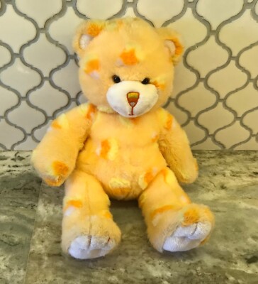 Build a Bear Candy Corn Orange Bear Plush Halloween Retired | eBay