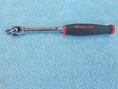 New Snap-on 1/4" Drive 10" RED Soft Grip Long Breaker THBB10 tools bar ...