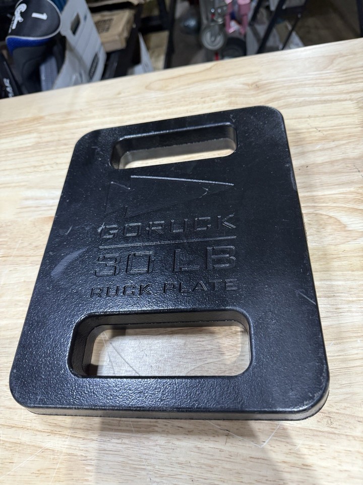 Goruck 30Lb Ruck Plate Black Weight Plate | eBay
