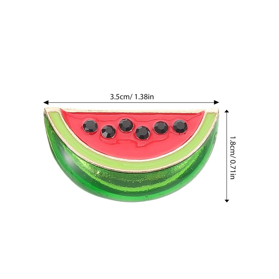 4 Pcs Cardigan Clip Trendy Creative Watermelon Brooch Cartoon Pin | eBay UK