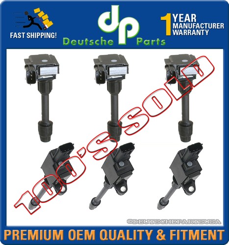 IGINITION COIL COILS SET for INFINITI I30 NISSAN MAXIMA 224482Y000 ...