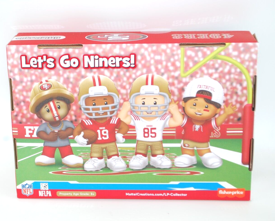 Fisher Price Little People Collector NFL San Francisco 49ers Set ...