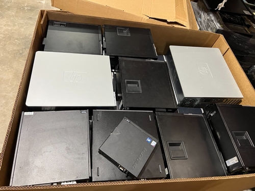 Lot of 49 Mixed Dell HP Lenovo Apple SFF/MT Desktops NO HDD (AMX) | eBay