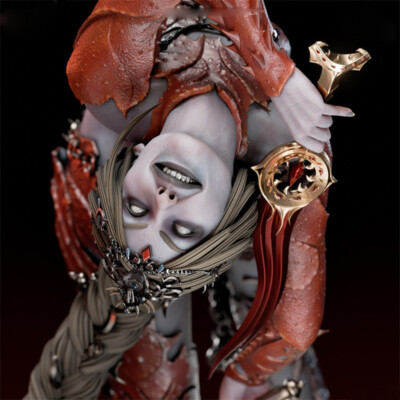 1/4 40cm Orin Red 3D print figure Model Kit Unpainted Unassembled GK | eBay