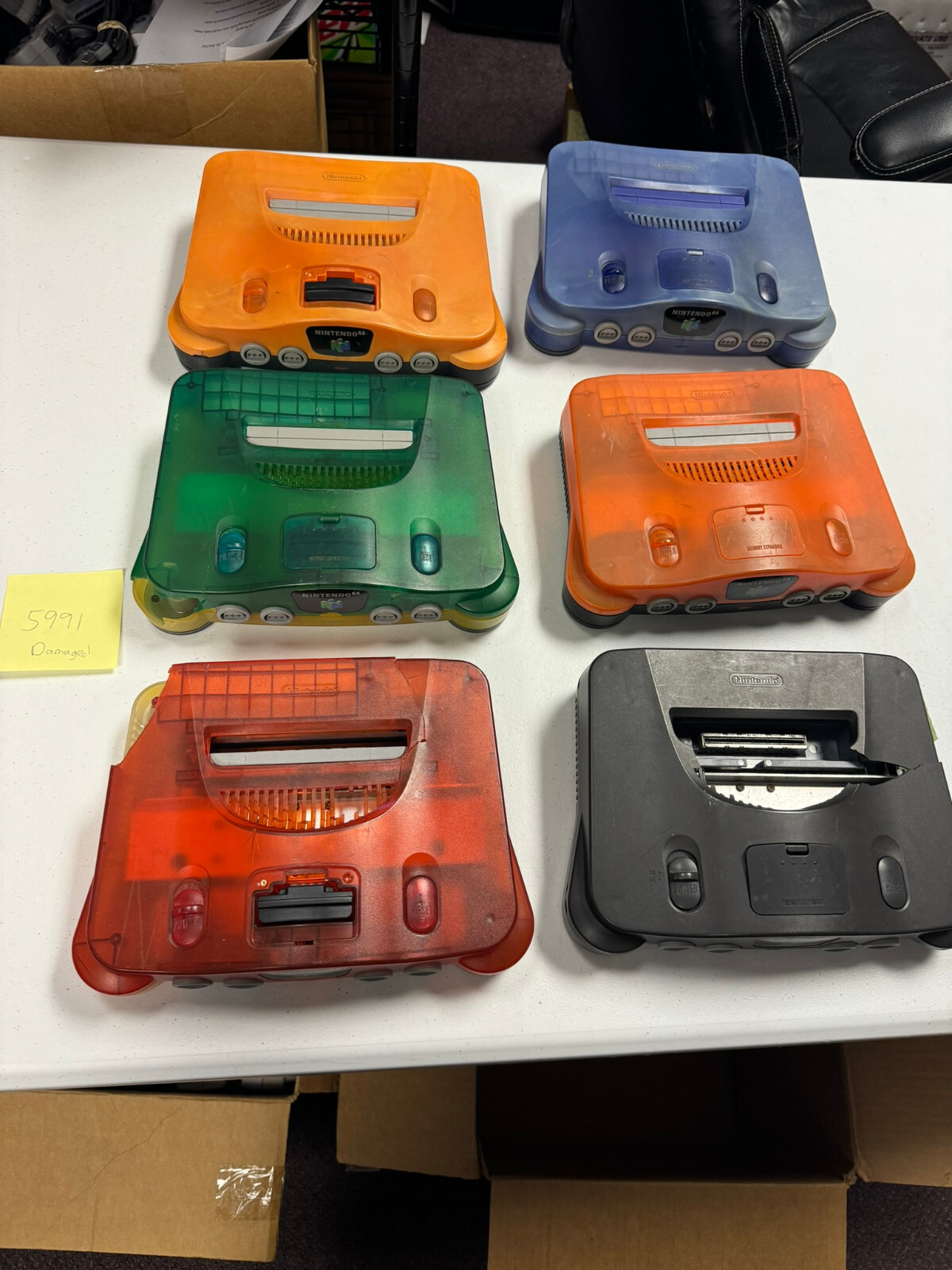 6 N64 Nintendo 64 Systems Consoles Tested & Working | eBay