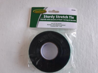 Green Thumb Sturdy Stretch Plant Tie, Stretches With Growth, 0.96" x ...