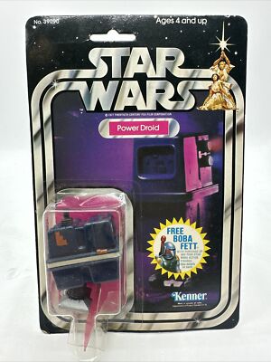 1978 Kenner STAR WARS 20 Back Power Droid Vintage Action Figure Fett ...