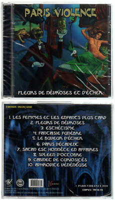 PARIS VIOLENCE "Fleurs De Névroses Et d'Ether" (CD) 2010 - NEUF | eBay