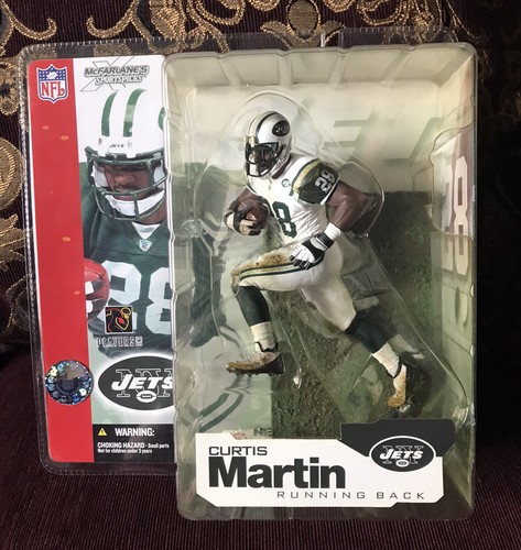 MCFARLANE CURTIS MARTIN VARIANT SERIES 4 JETS 2002 LOOK!!!! | eBay