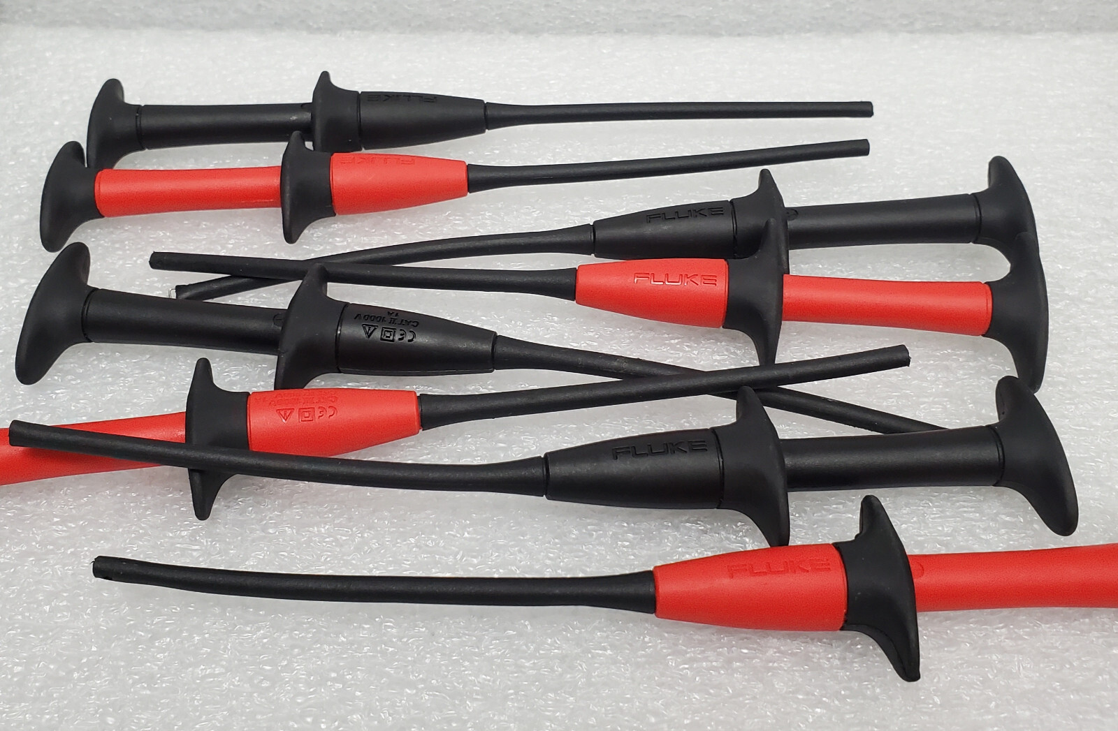 Fluke AC283A Plunger Style Pincer Clips Set for sale online | eBay