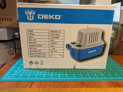 DEKO Automatic Condensate Pump for Dehumidifier AC: DEKO AC Condensate ...