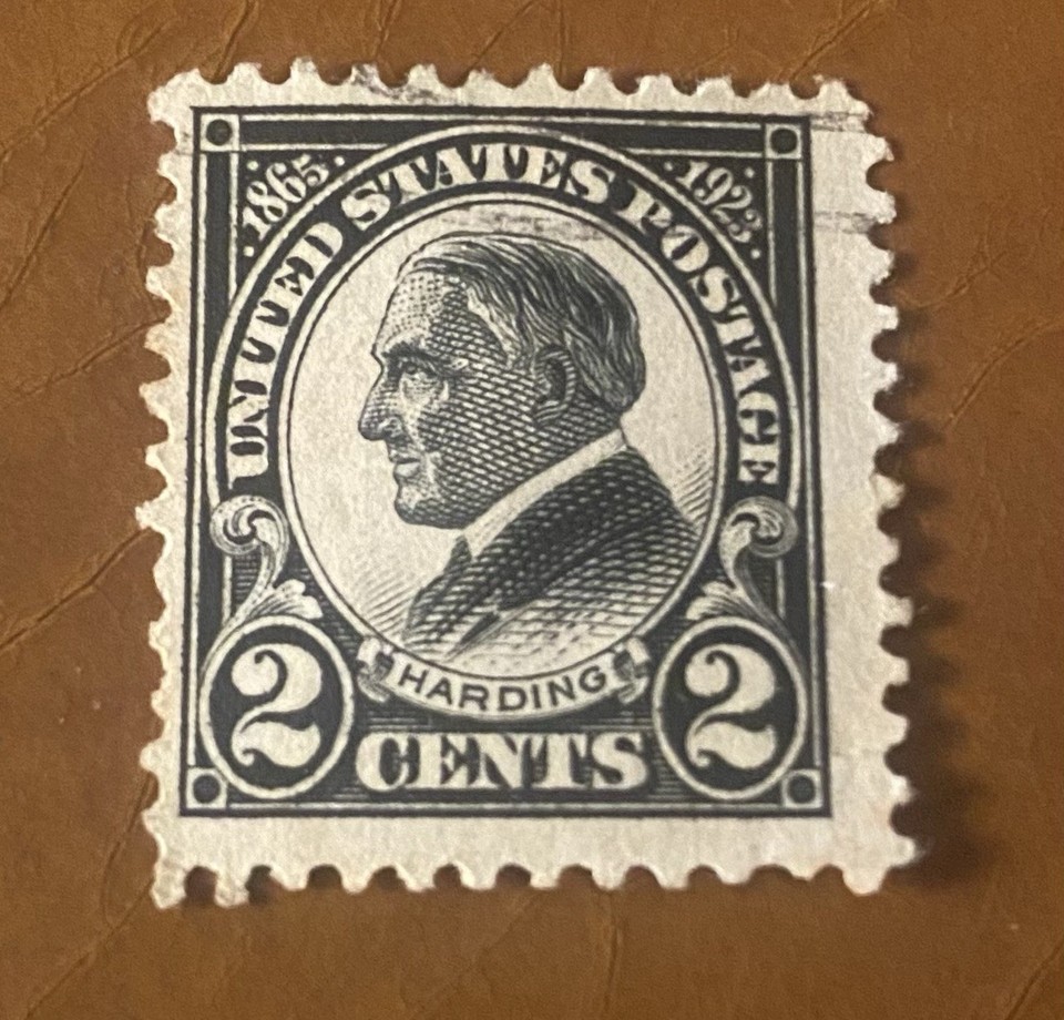 Vintage 1923 US Warren Harding Postage 2 Cents stamp President | eBay