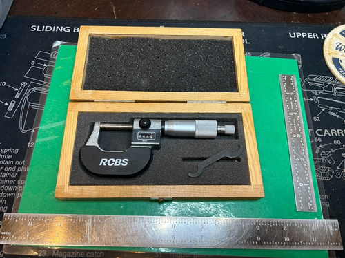 RCBS Reloading Vernier Micrometer 0-1" #87321 | eBay
