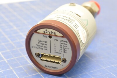 622C11TBE / MKS TYPE 622 BARATRON CAPACITANCE MANOMETER 10 TORR / MKS ...