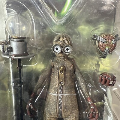2009 Tim Burtons 9 Nine MOC 7" Character Nine 9 Figure Reel Toys NECA ...