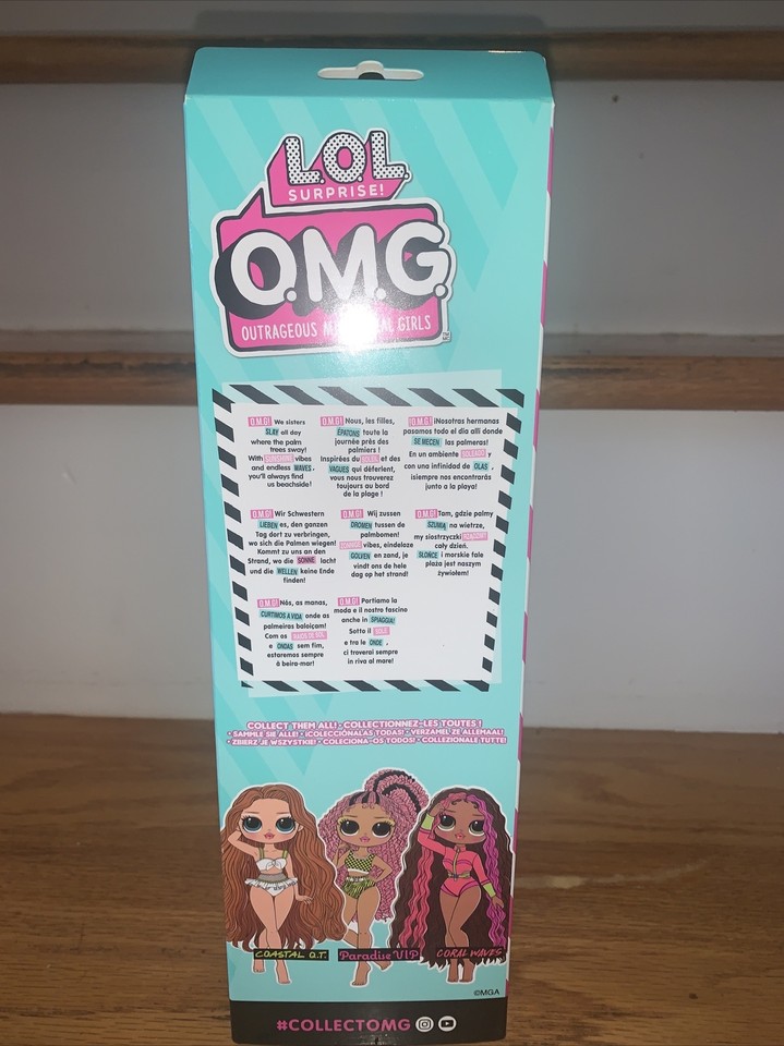 LOL Surprise OMG Swim Coastal Q.T. Fashion Doll 9" New in Box 2021 | eBay